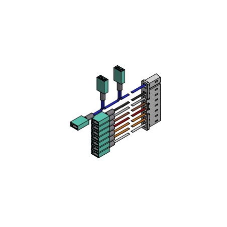 Câblage 8 pin CADEL PRINCE3 PLUS WIFI 4D145184040